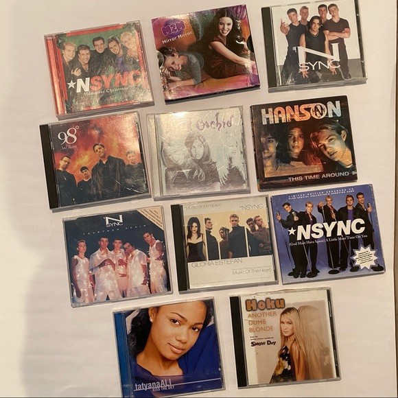 Media | Vintage 199s 2000s Pop Music Cd Bundle Nsync 98 Degrees Hanson ...